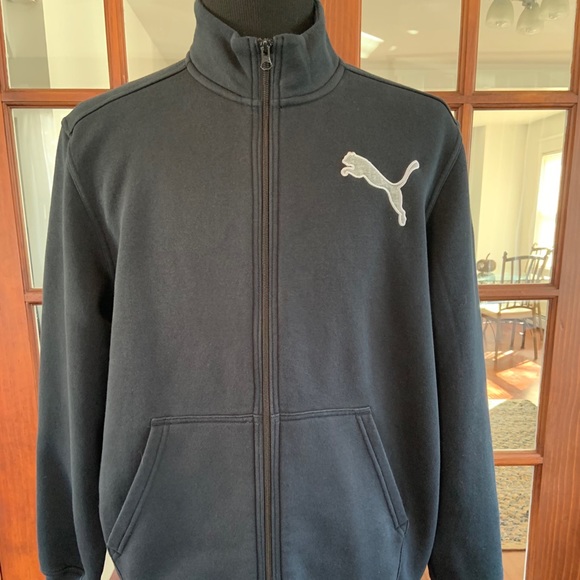Puma | Jackets & Coats | Puma Full Zipper Sweat Style Jacket | Poshmark